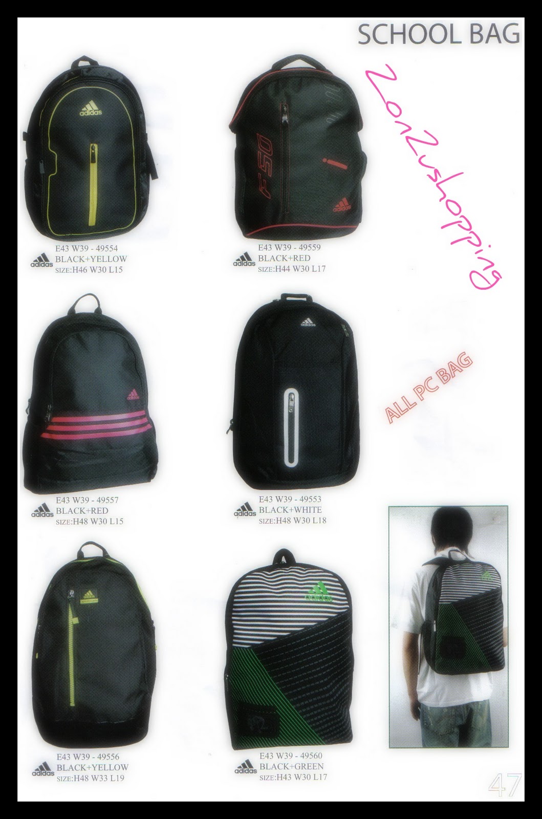 aQua Shop: Beg Sekolah