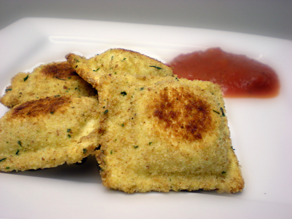 Becoming Domestic: Toasted Ravioli