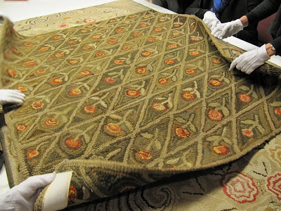 Fish Eye Rugs: Hooked Rug Seminar at TMC Continued....