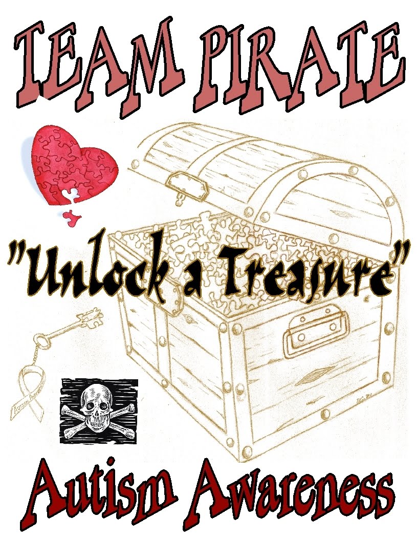 PIRATE GIRL: TEAM PIRATE for Autism Awareness