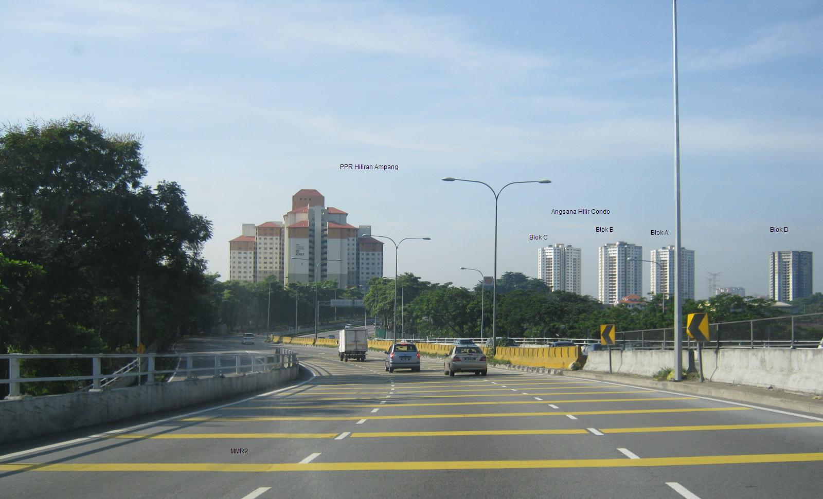 kuala lumpur: MRR2 - Hulu Kelang Ampang