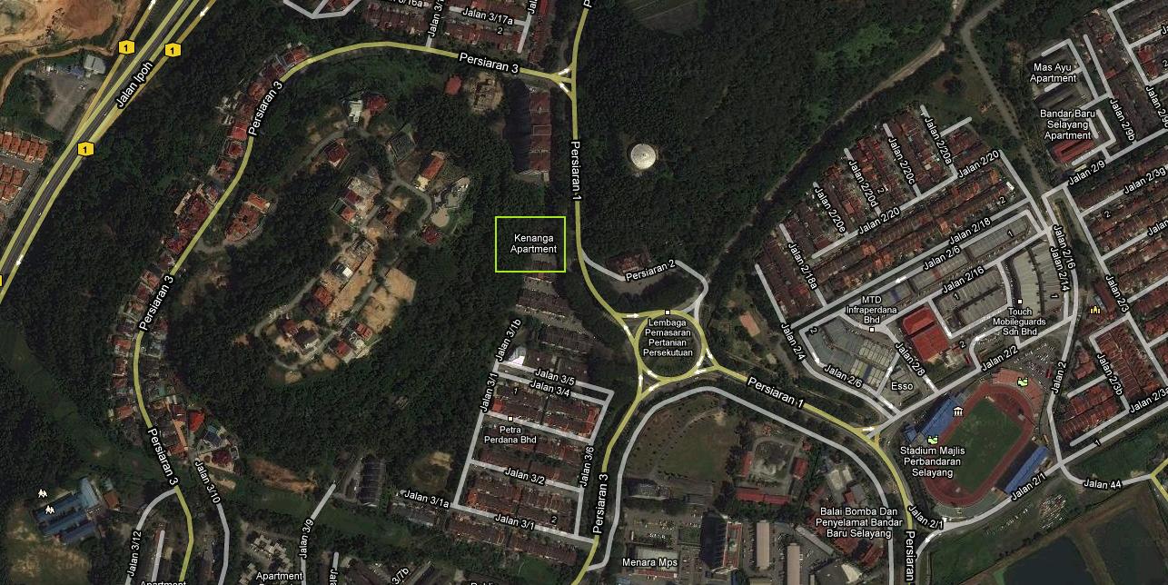Kuala Lumpur: map selayang