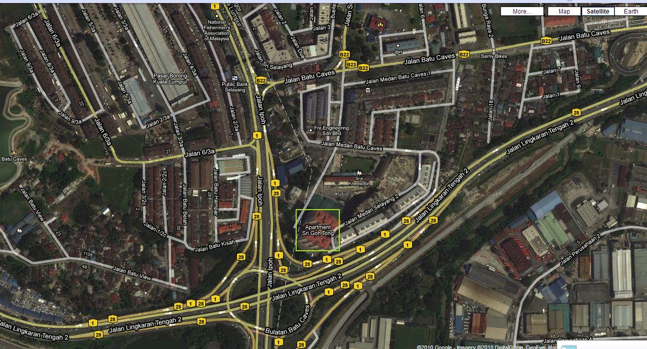 Kuala Lumpur: map selayang