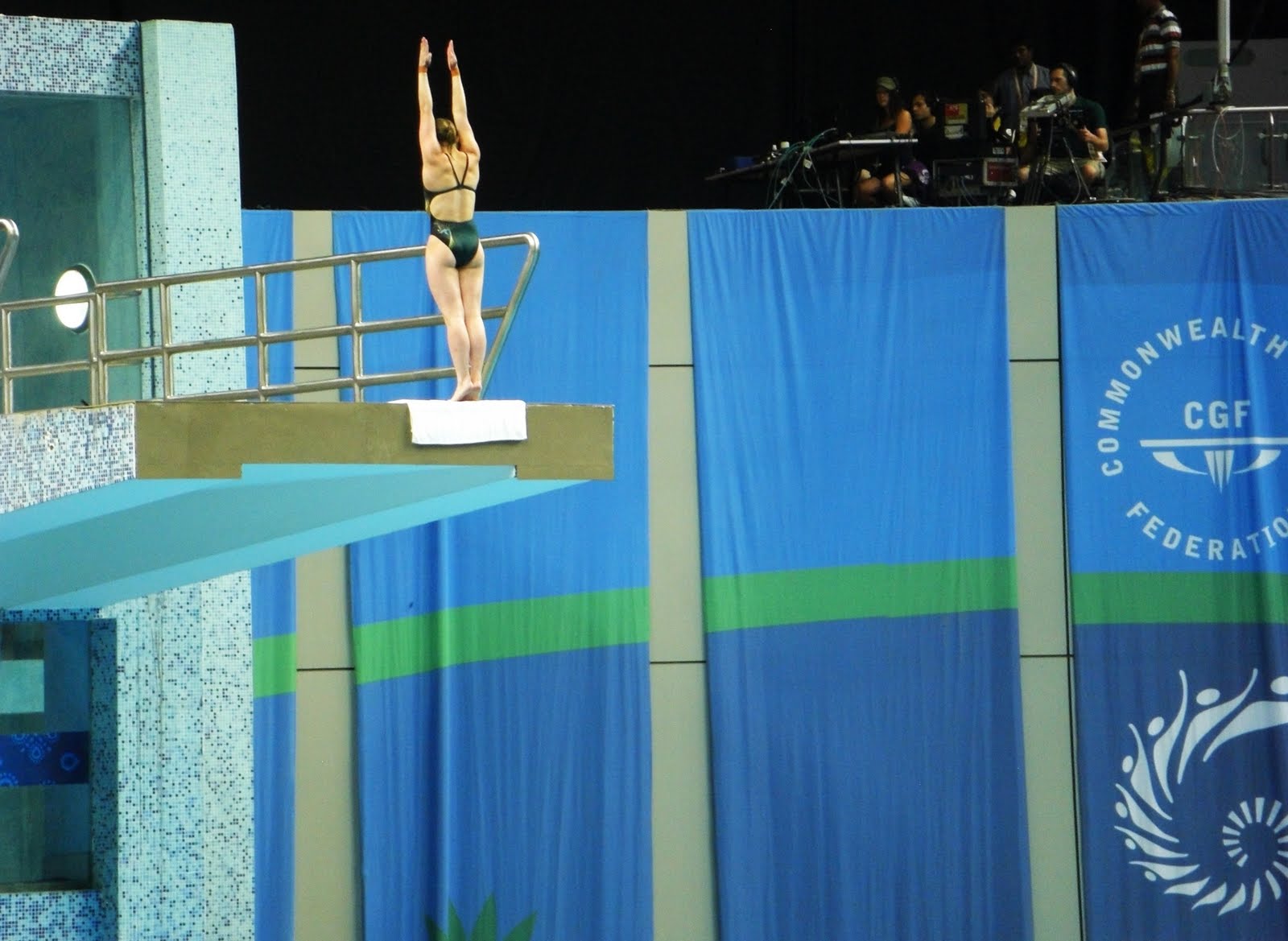 I was here: Women's platform diving