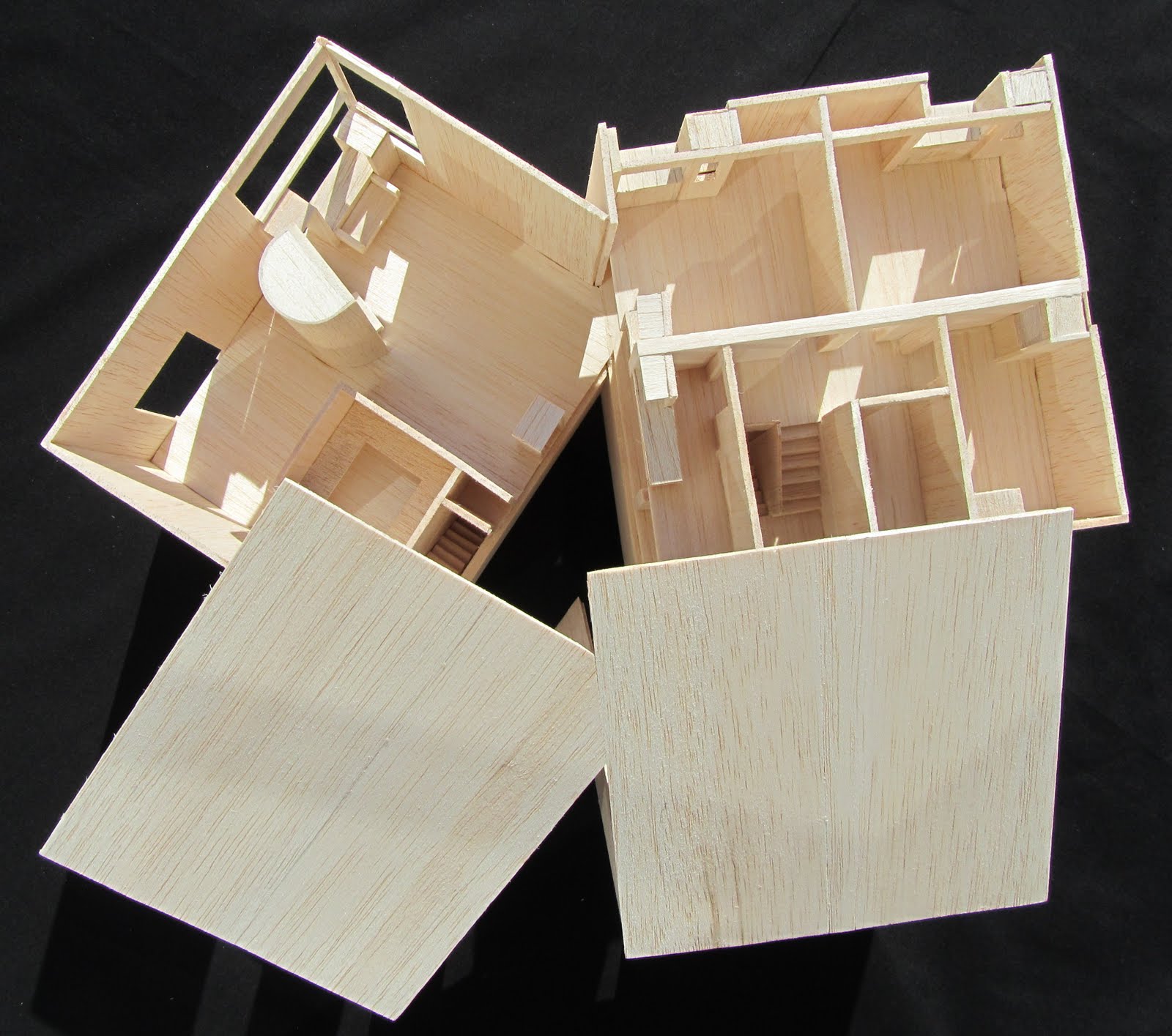Sharryn Bowman: Model It Week 4 Louis Kahn's Fisher House