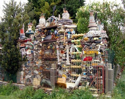 Weird Cool Things: Weird Houses Made From Waste Trash