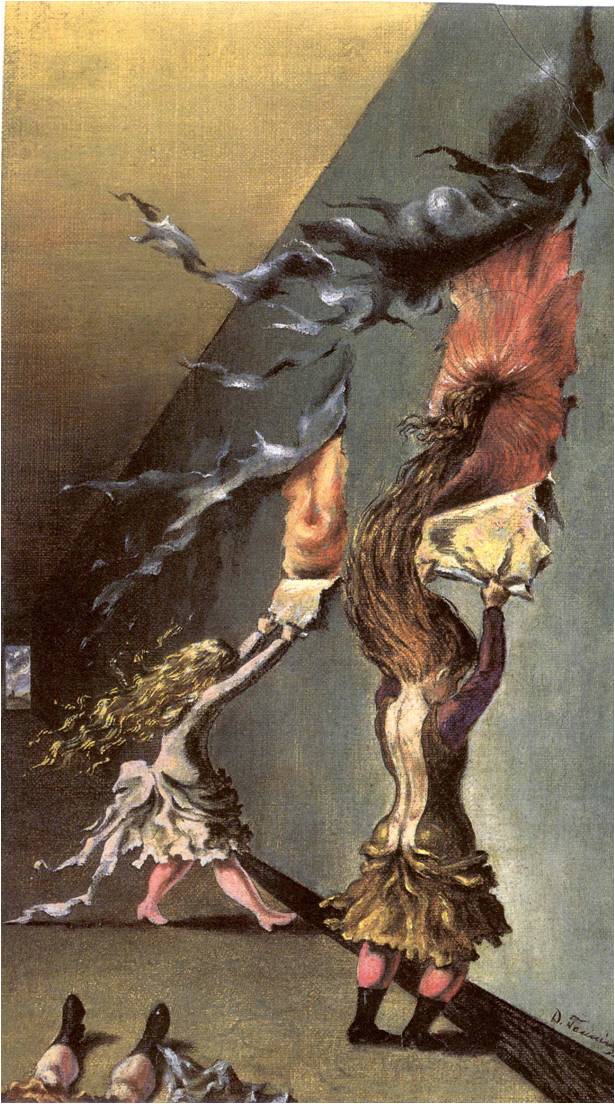 art of the beautiful-grotesque: The Art of Dorothea Tanning