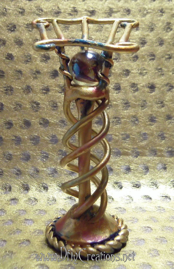 Dollhouse Mini's by Dfly Creations: Book Stands and Candles