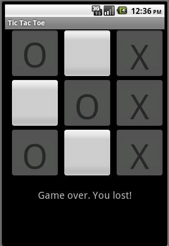 The Android Corner: Tutorial: A Simple TicTacToe App On Android