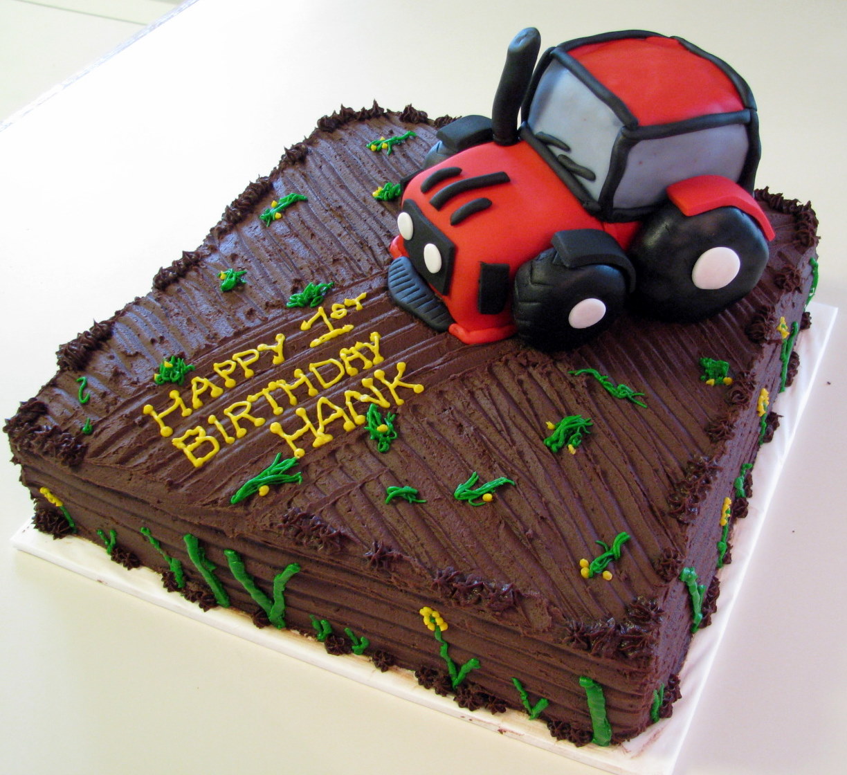 kdf CREATIONS: Tractor Cake