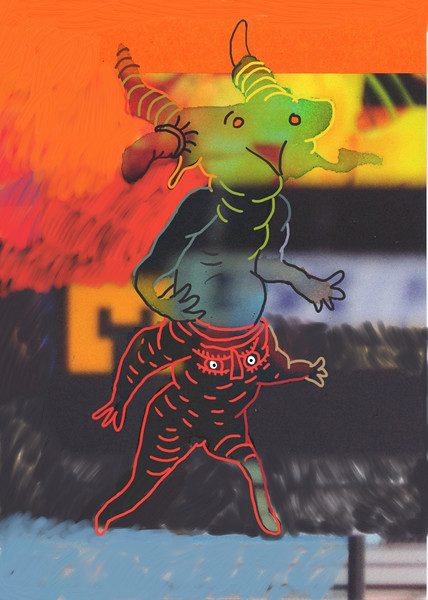 a splotch monster a day: pixo/steev-o collab/splotch form 371 ...