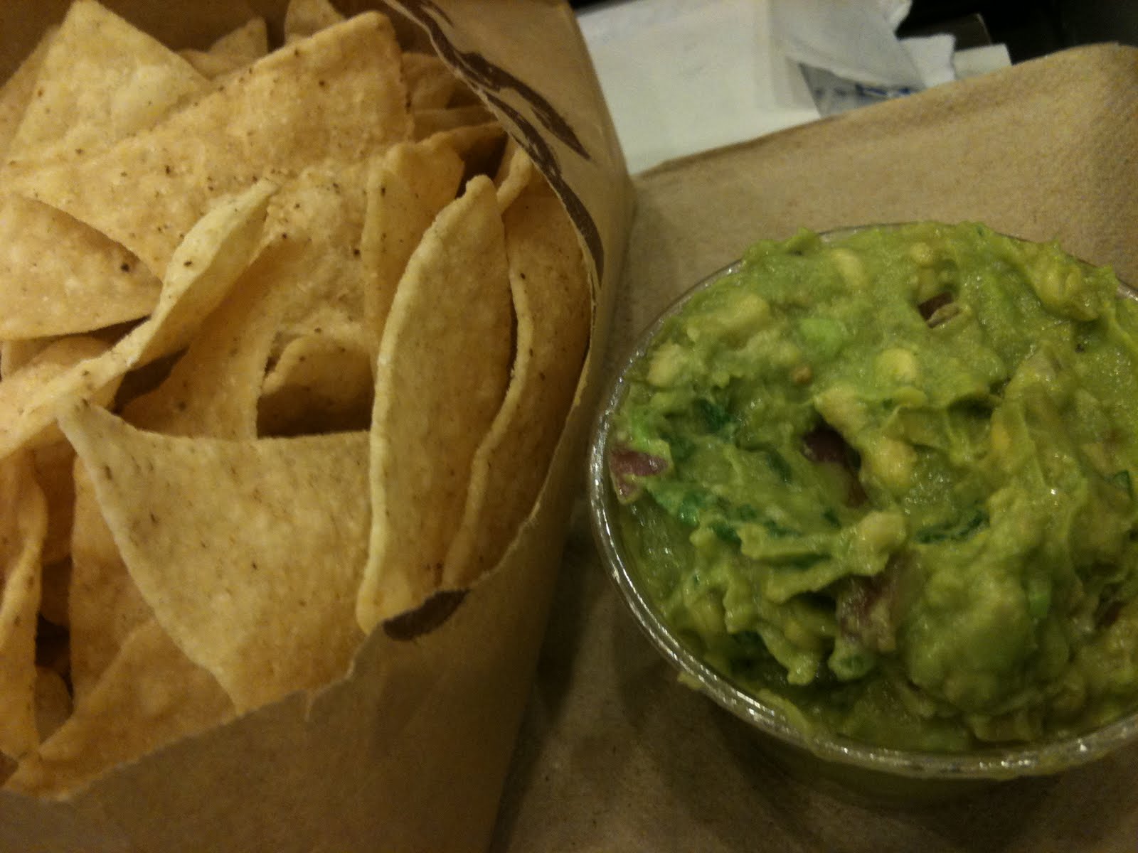 Steve Eats Nyc Chips And Guac At Chipotle A Delicious Snack