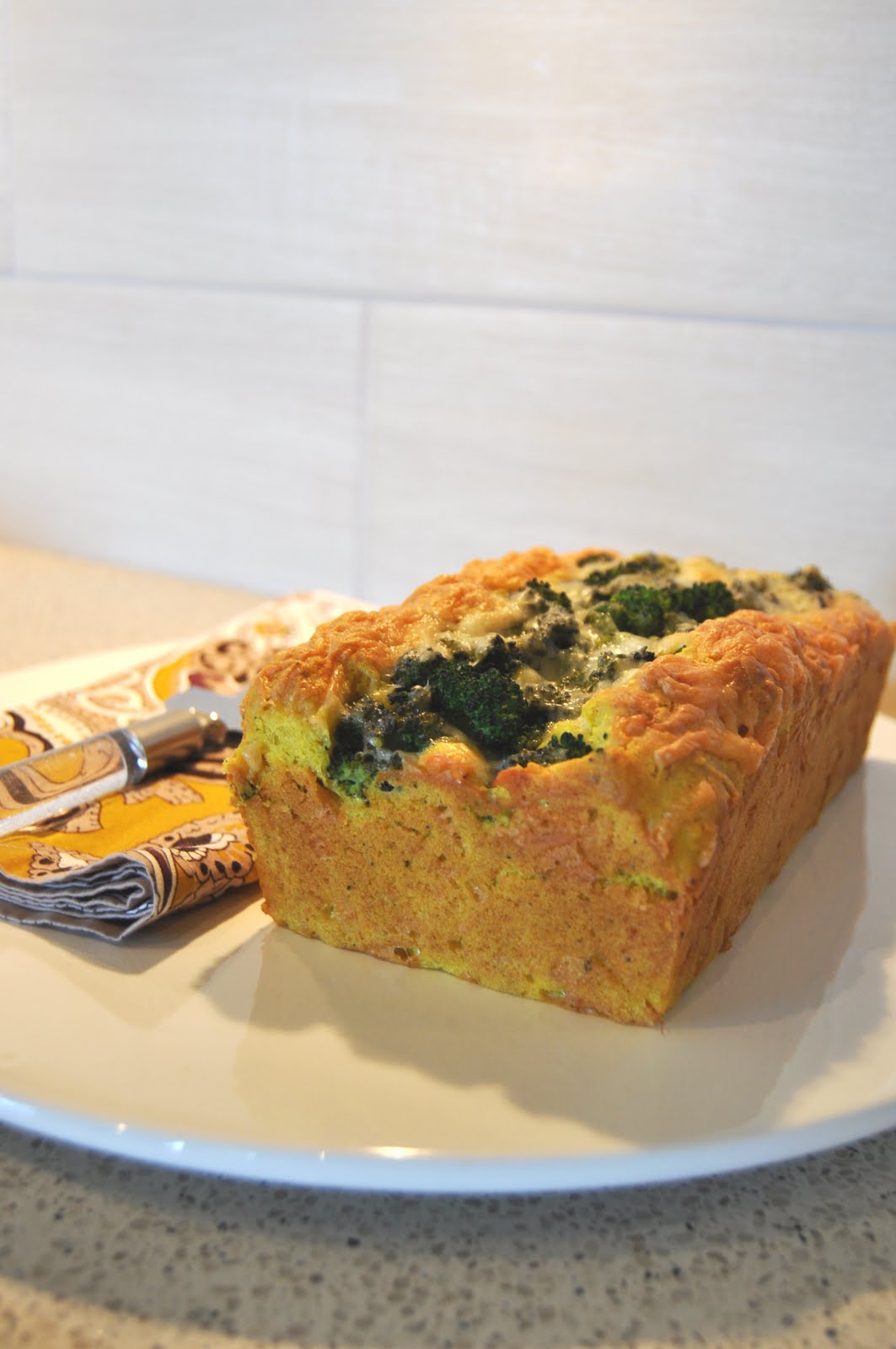 Impeccable Taste: Spiced Broccoli and Cheddar Cake