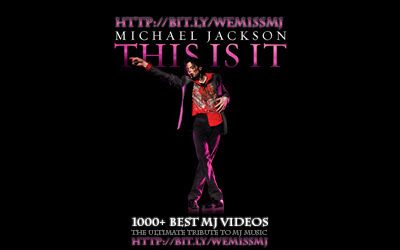 Michael Jackson "This is it" Wallpaper - We Miss Michael Jackson Video Blog