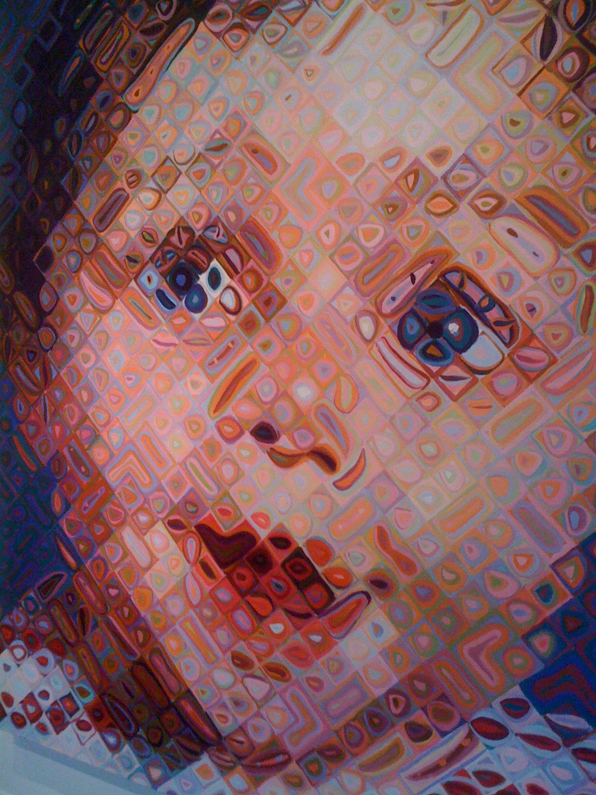 Not Quite Starving Artist: Artist of the Day: Chuck Close