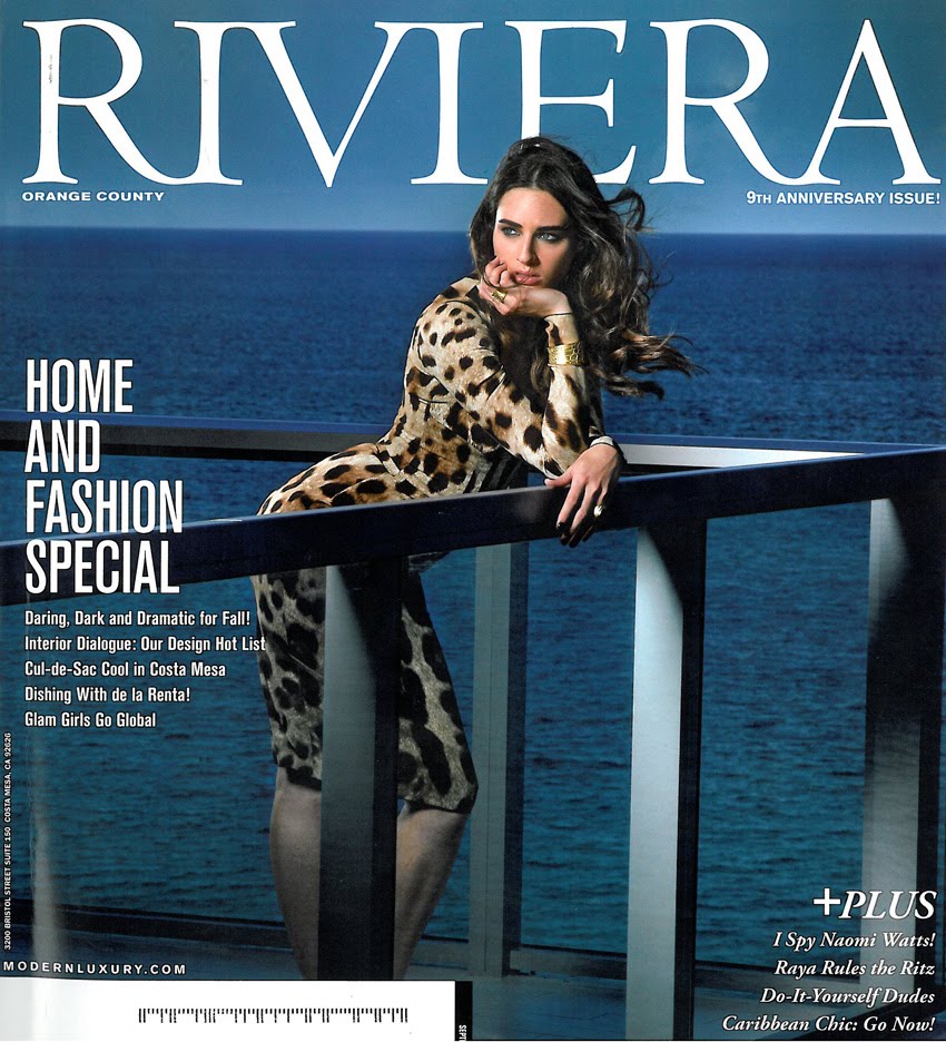 Galina Sobolev: Press Blast: Riviera Magazine