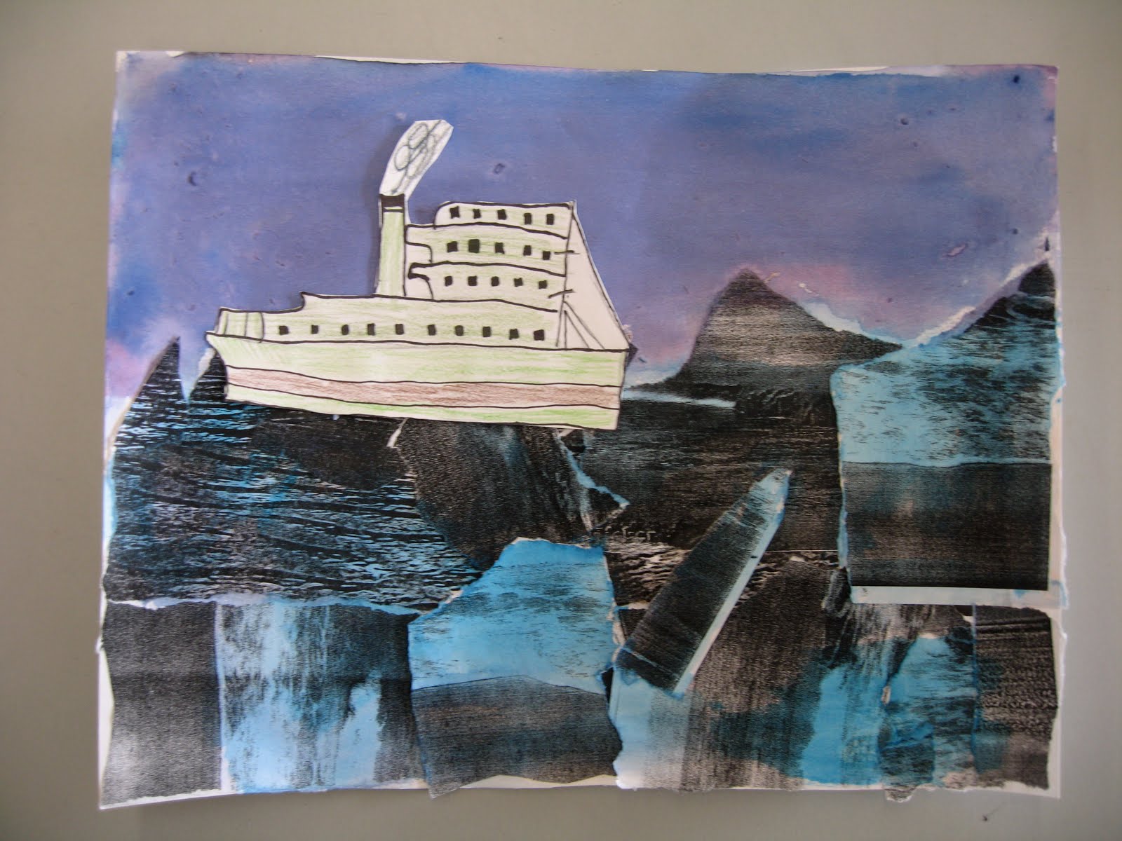 Color, collage, and much more: Ocean Collages