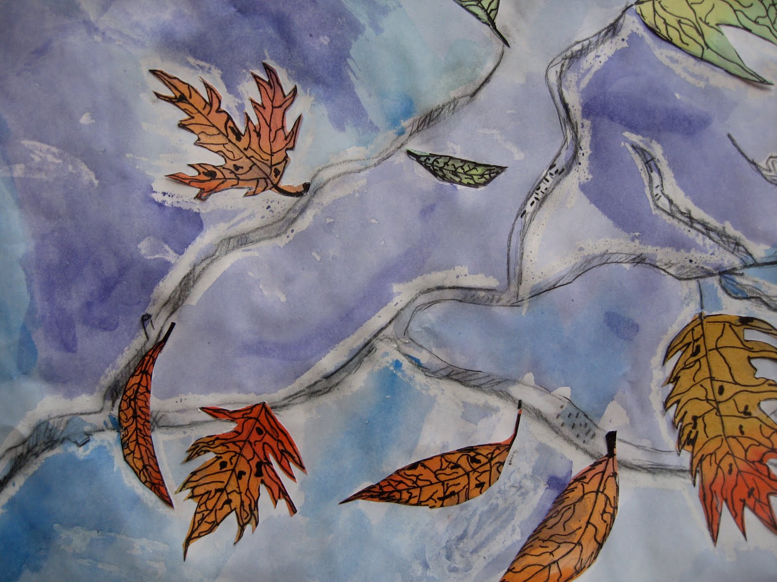 Color, collage, and much more: Trees!