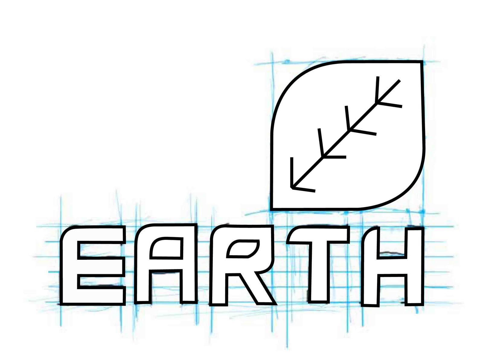 Graphic design Blog: Earth logo pen tool