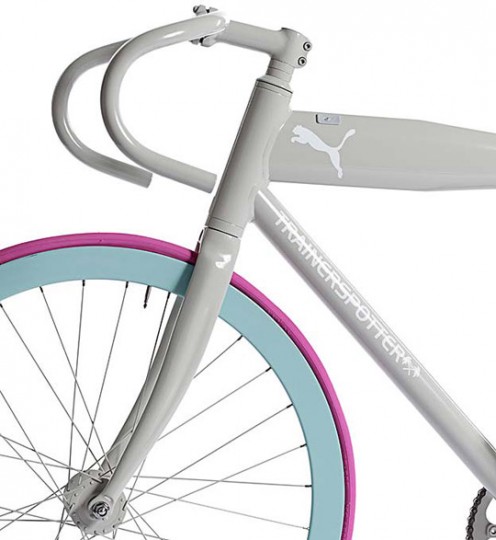 hub 'n ride: Trainerspotter x Puma "Number5" bicycle