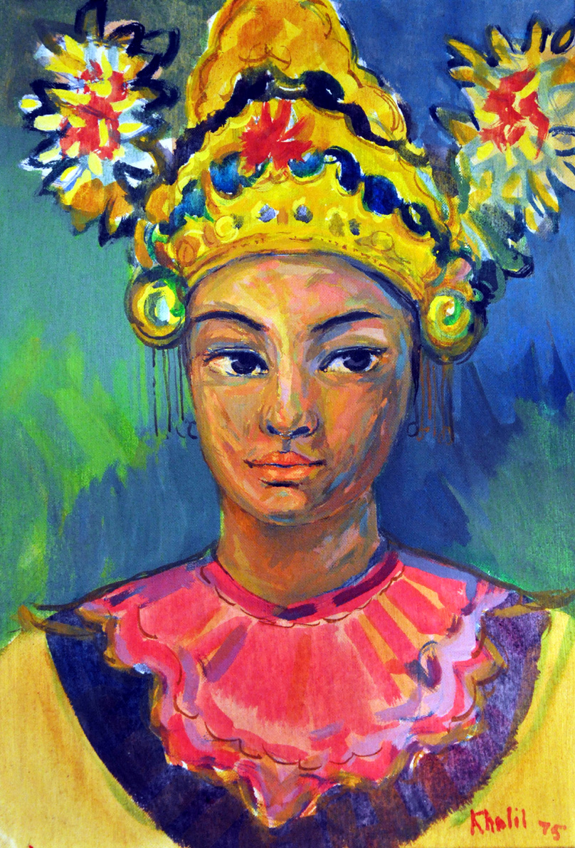 Correspondances: Abstract Expressionism - in the works of Khalil Ibrahim