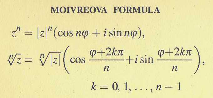 Matematičke formule: Derivacije