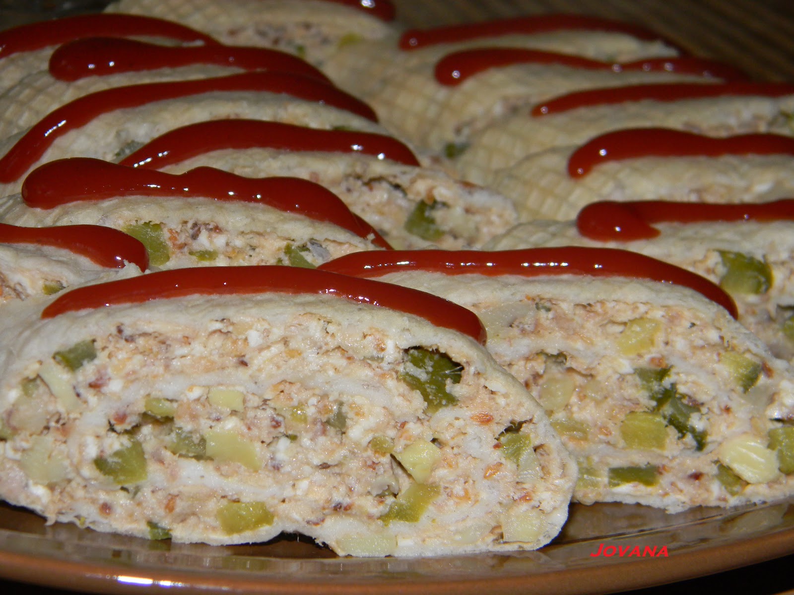 Posni rolat od oblande ~ Jojini isprobani recepti