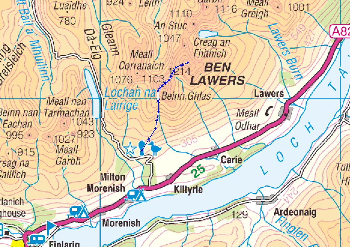Walk This Wayne: Beinn Ghlas and Ben Lawers