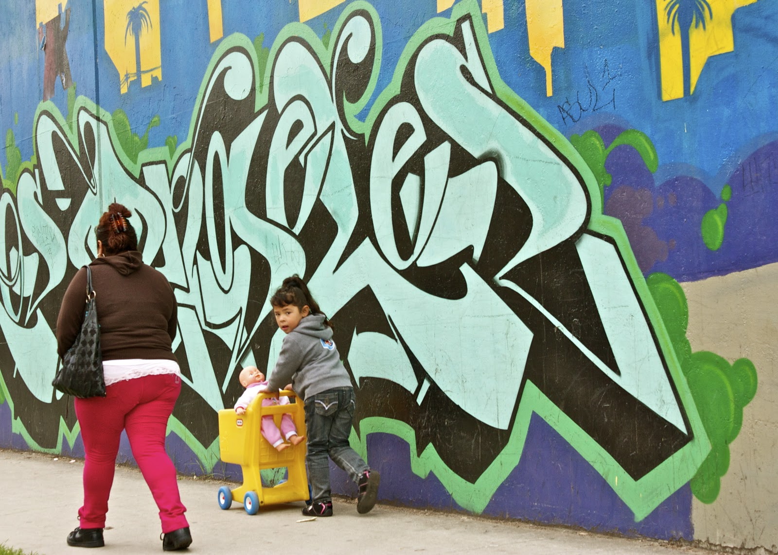 5 fotos: mini graffiti tour, LA style