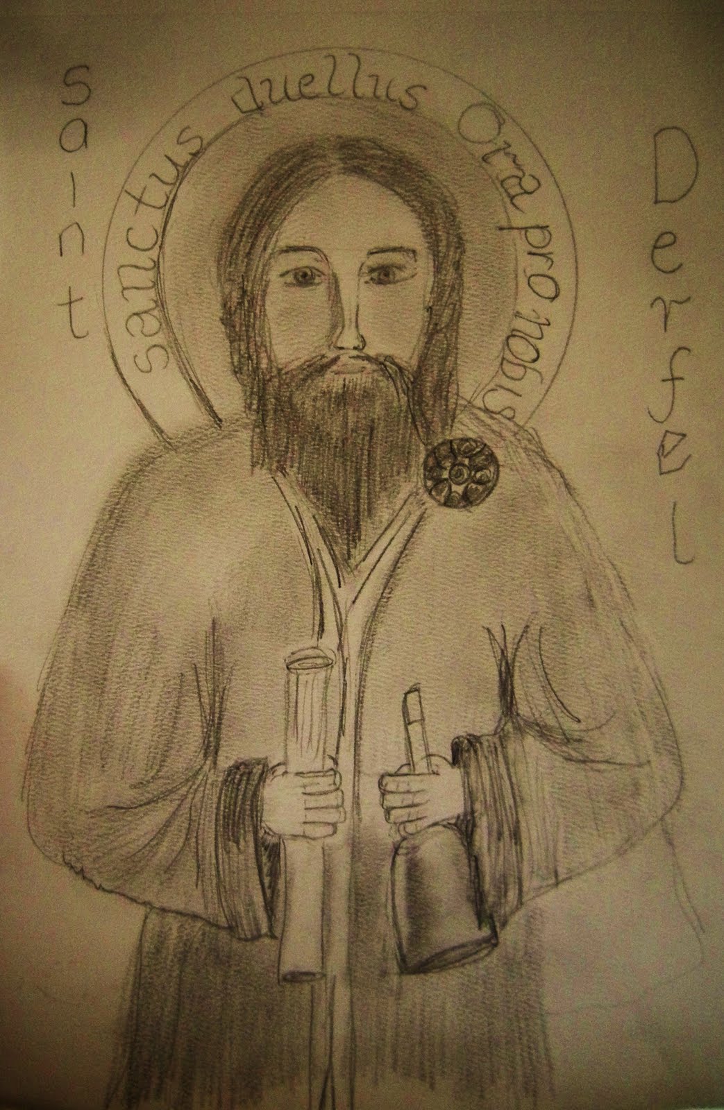 Mary in Monmouth: St Derfel, Patron Saint of Cwmbran and the Arthur ...