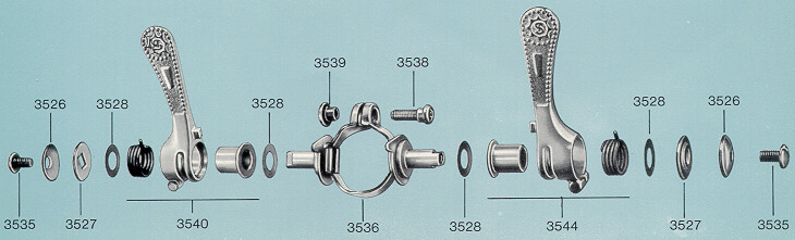 Sportif Bicycle: Simplex Retro friction Shifters Part 1