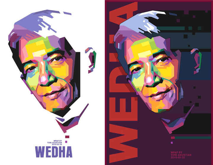 WPAP (wedha pop art portrait) ~ passion of art