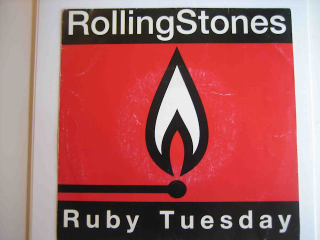 The Rolling Stones in Spain: Ruby Tuesday single, promotional issue, 1991