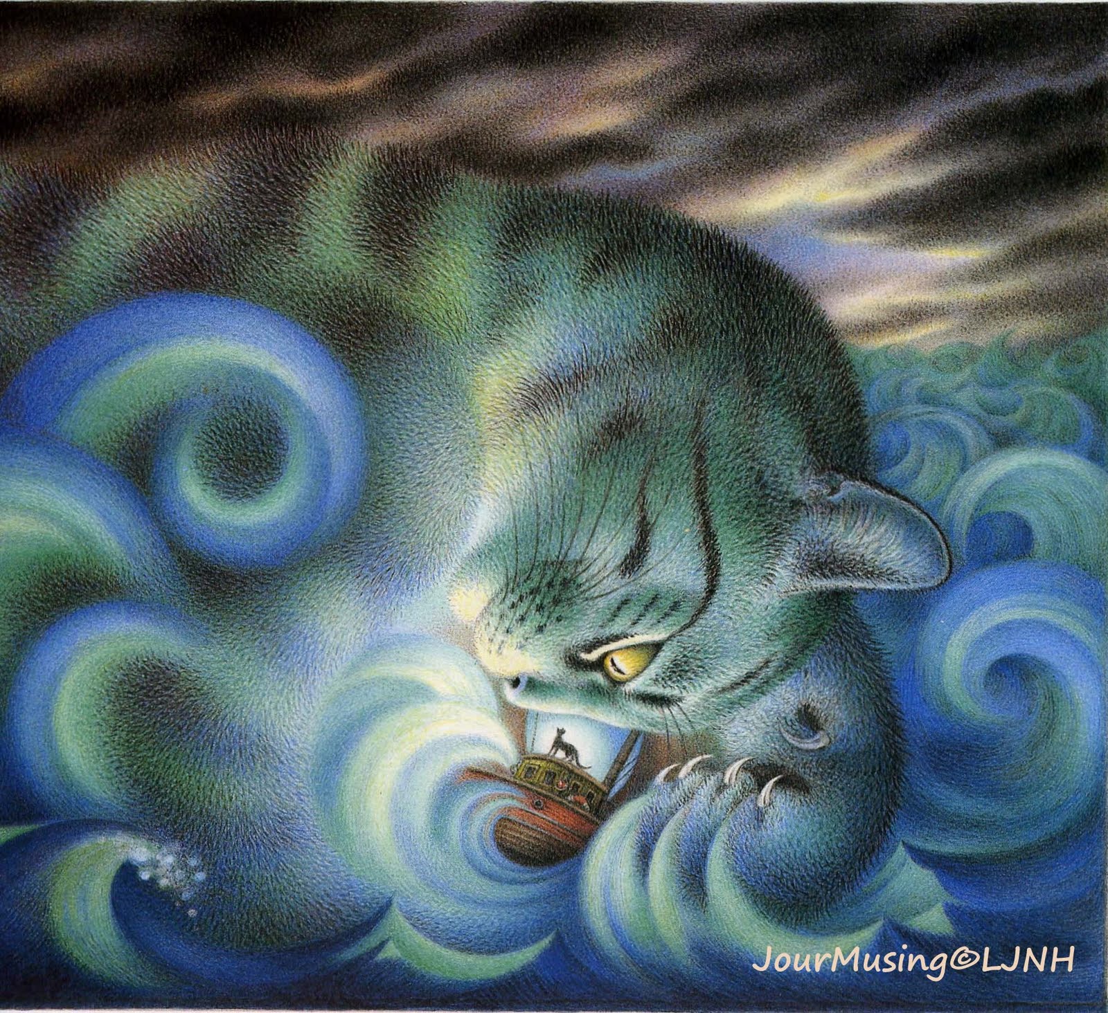 Jour 日子的呢喃: 童書·童心 I — The Mousehole Cat