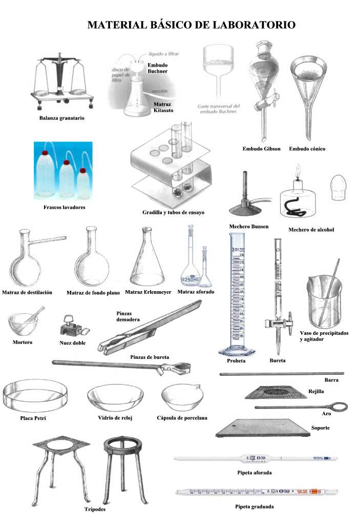 Adriancastro Material De Laboratorio De Quimica