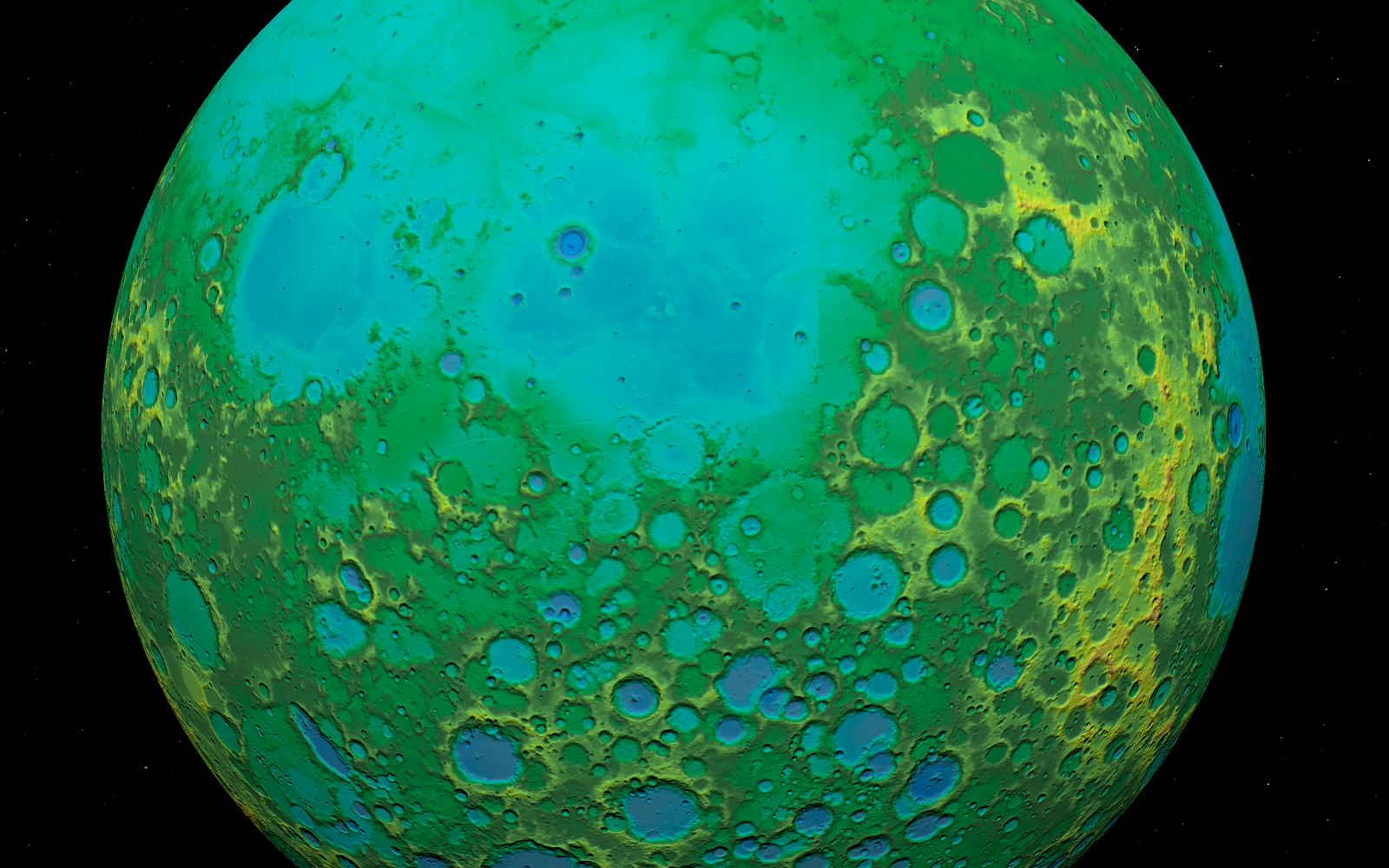 NASA presenta el mapa más perfecto y detallado de la Luna ~ Quantum ...