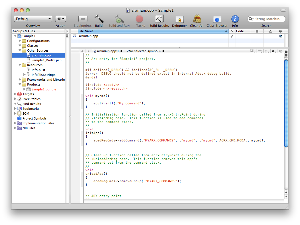 ObjectARX® for Mac®: ObjectARX® SDK for Mac® available