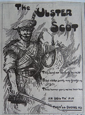 "The Ulster Scot" - Home Rule era postcard | Bloggin fae the 'Burn ...