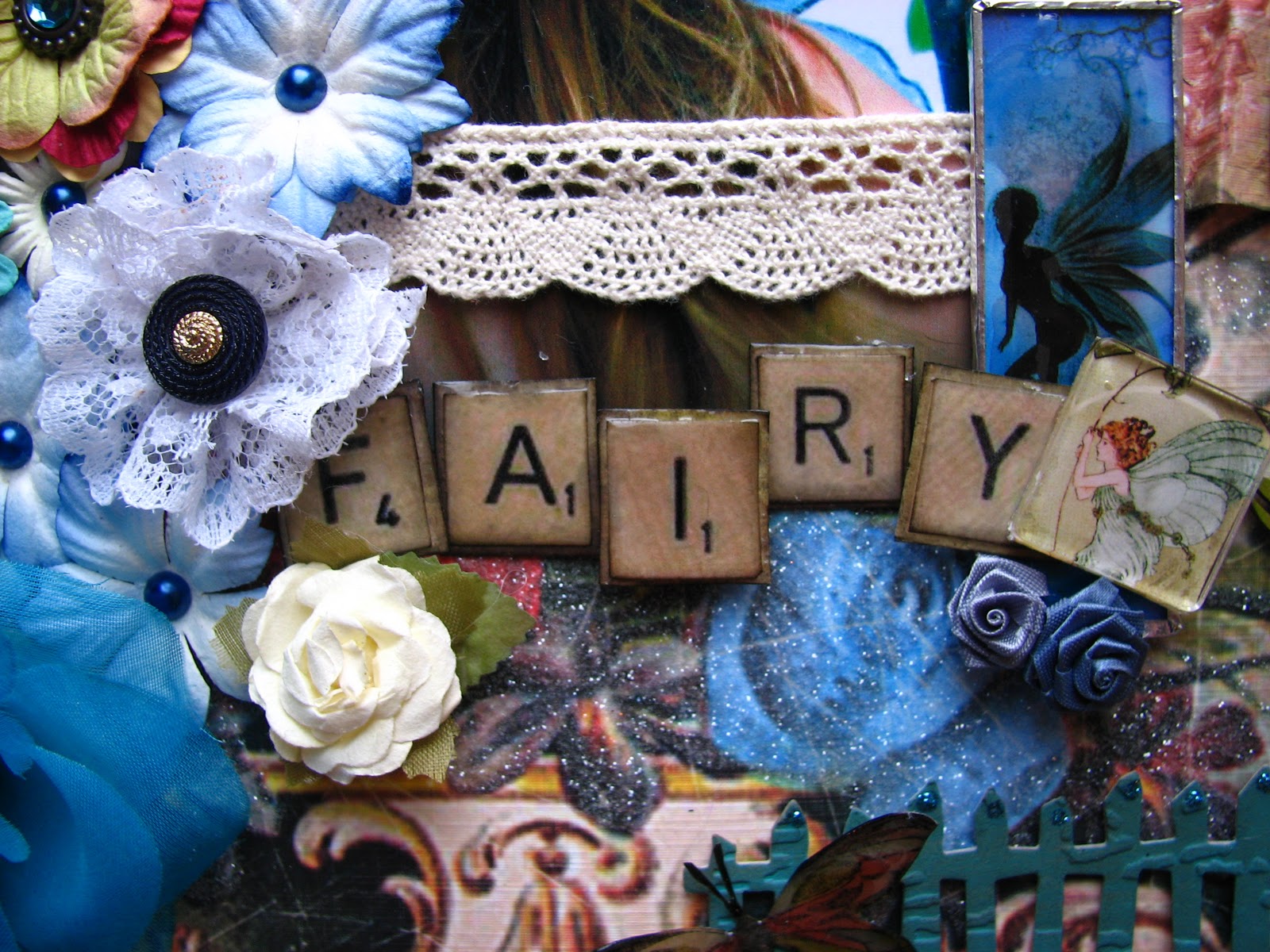 .: New Fairy Layout using "Retro Tapestry" from Swirlydoos