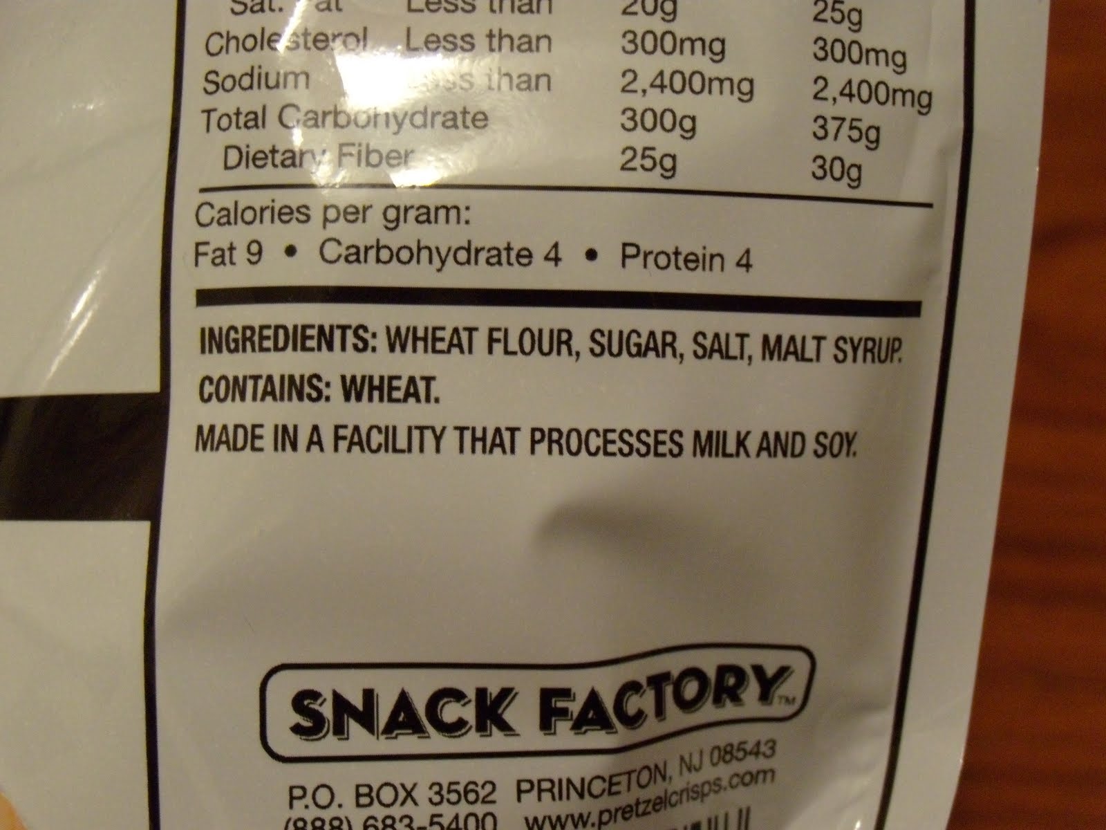 The Culinary Vampire: Salty treats: A review