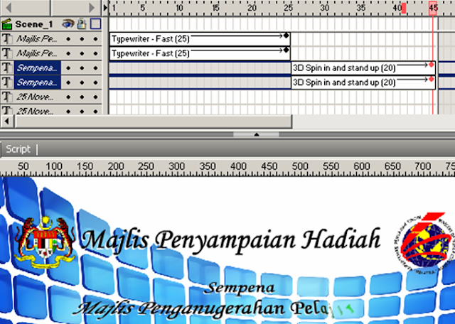 Animasi Flash Menggunakan SWISH: Tutorial Swish Max 3 (siri 1)