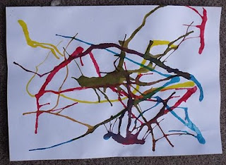 Rachel's Blog: Blowing Ink