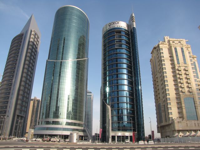 Teaching and Family Living Overseas in Doha Qatar: Doha Skyscrapers