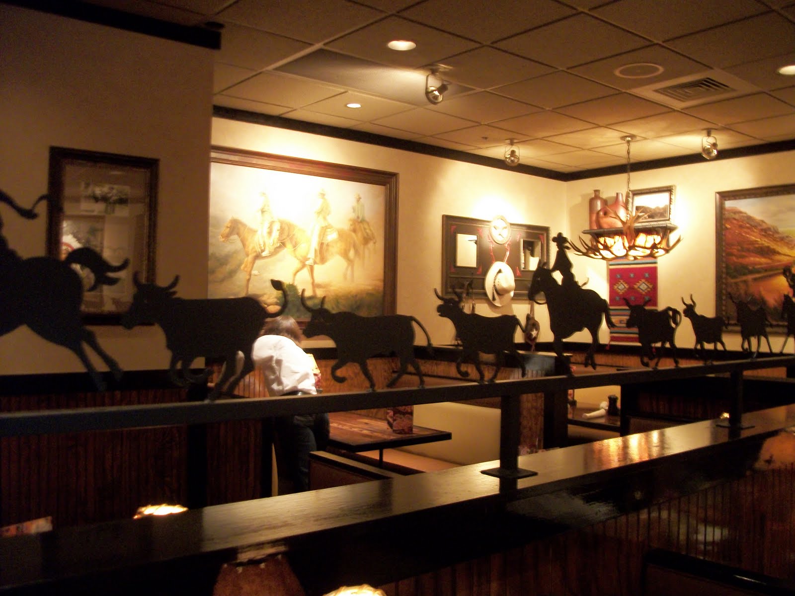 Writing Straight from the Heart: Cowboy Themed Restaurant Reminiscent ...