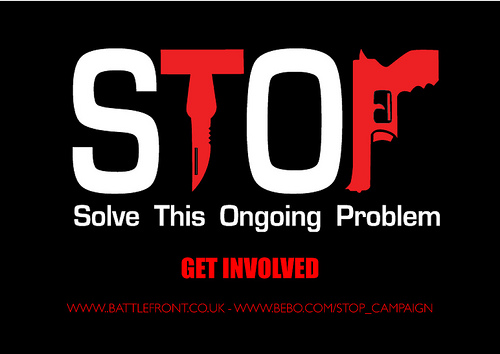 Berivan Naz: other inspirations #; unite against gun/knife crime logo