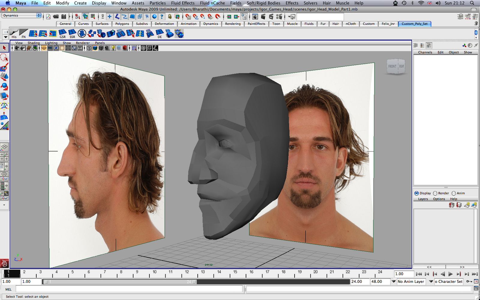 Bharasamys Creative Development Maya Tutorials Week 1