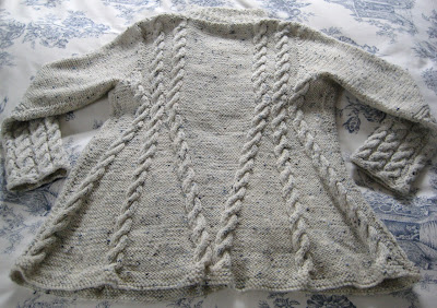 Dominant Hands: Spring Sweater Time: A-Line and Cables