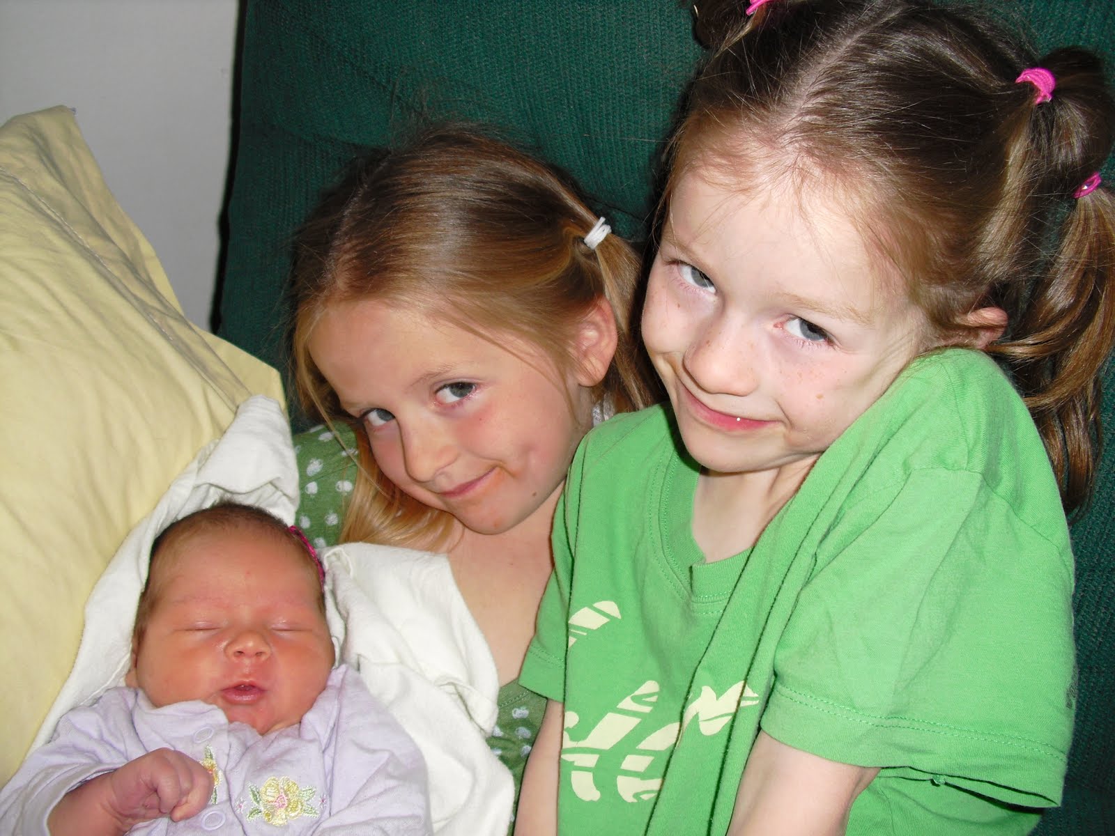 New Darbyworld: Baby Leah Arrives! (finally!)