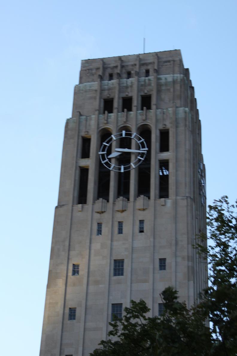 Michigan Exposures: The Bell Tower in "August"