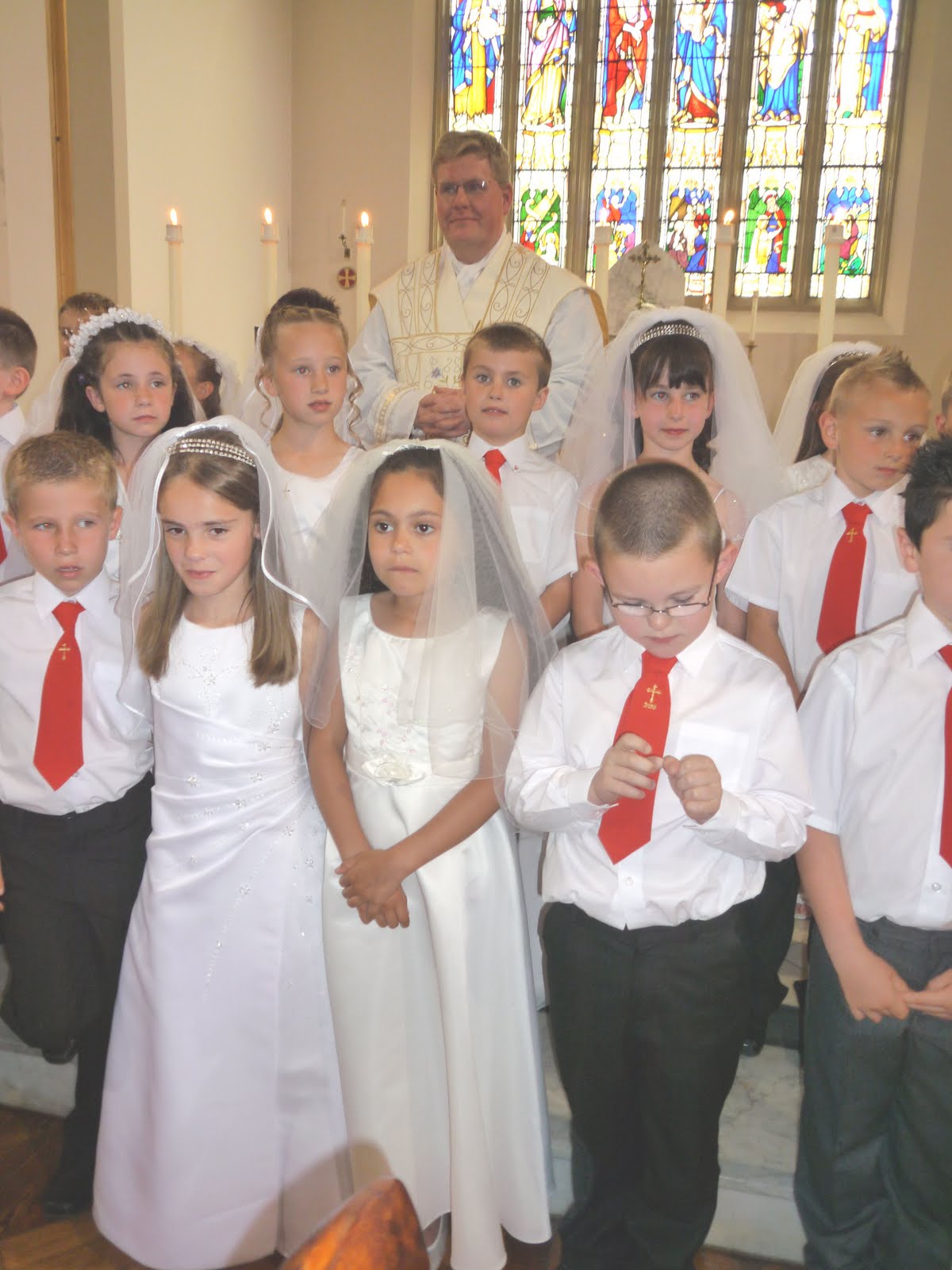 Mary and Joseph's Gem: MORE FIRST COMMUNION PICTURES